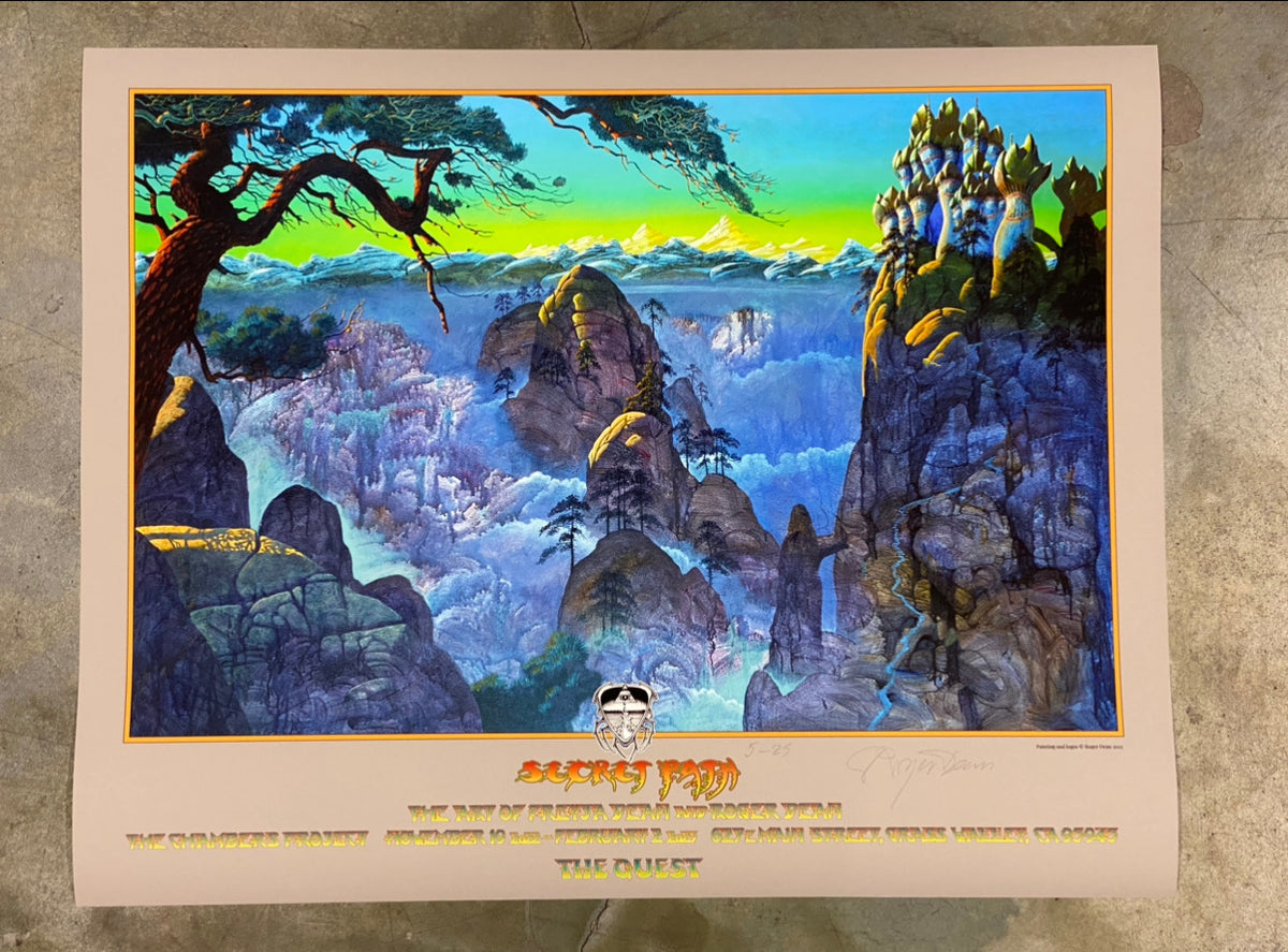 Roger Dean "The Quest" (The Secret Path Opening) – The Chambers Project